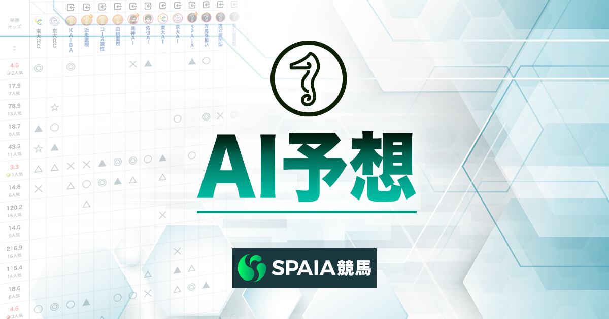 AI予想｜札幌日経賞（L） 2025年7月27日札幌11R【SPAIA競馬】